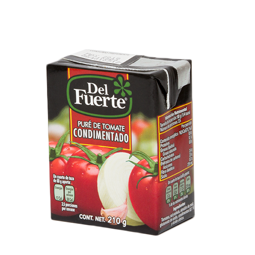 Pure Tomate Del Fuerte Condimentado 24/210 gr – Pidefácil Raúl