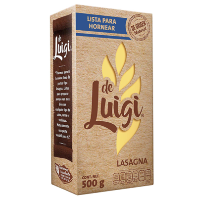 Pasta Lasagna de Luigi Moderna 12/500 gr – Pidefácil Raúl