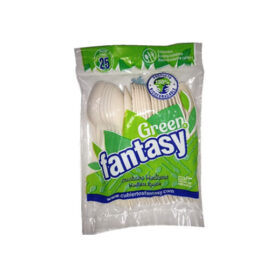 Cuchara Med. Green Fantasy 40/25 pza ** – Pidefácil Raúl