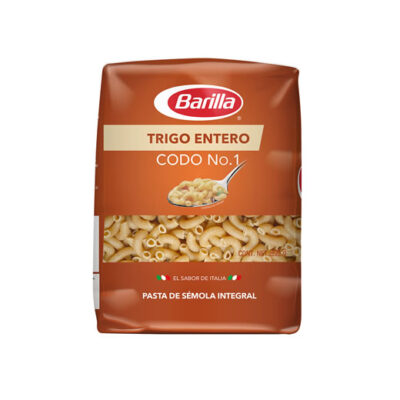 Pasta Codo #1 Barilla Trigo Entero 18/400 gr – Pidefácil Raúl